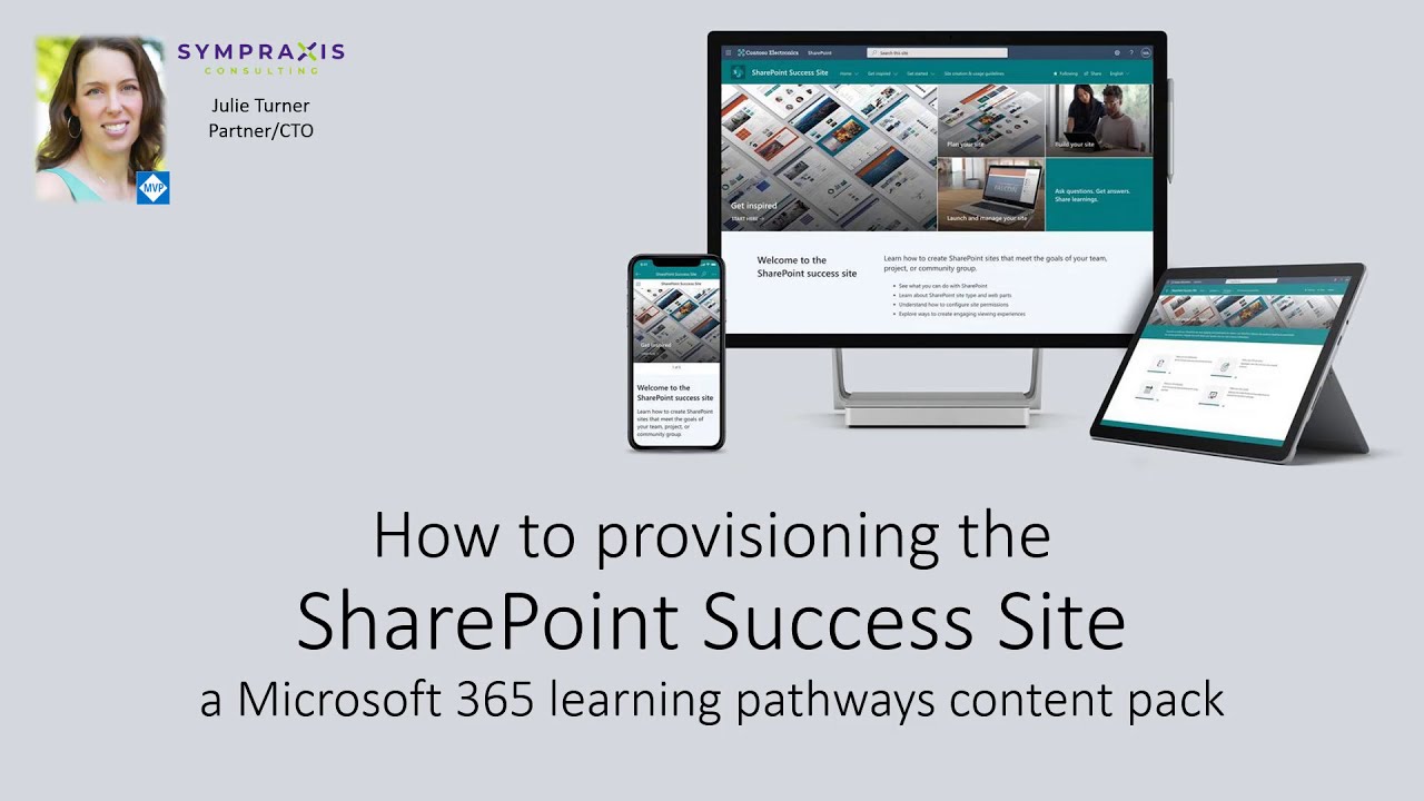 How to provision the SharePoint Success Site - YouTube