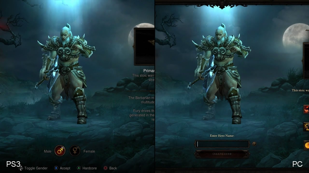 Diablo 3 PlayStation 3 Vs PC Comparison YouTube