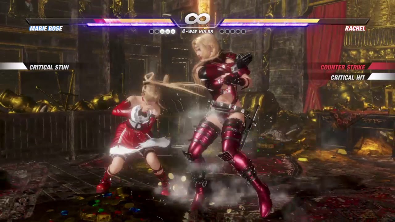 DEAD OR ALIVE 6 Marie Rose vs Rachel - YouTube
