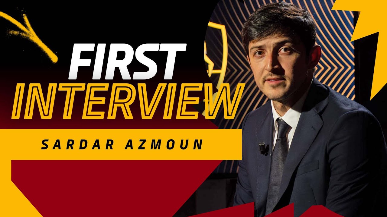 ️ BENVENUTO, SARDAR AZMOUN! 🇮🇷 | La prima intervista in giallorosso 🐺 ...
