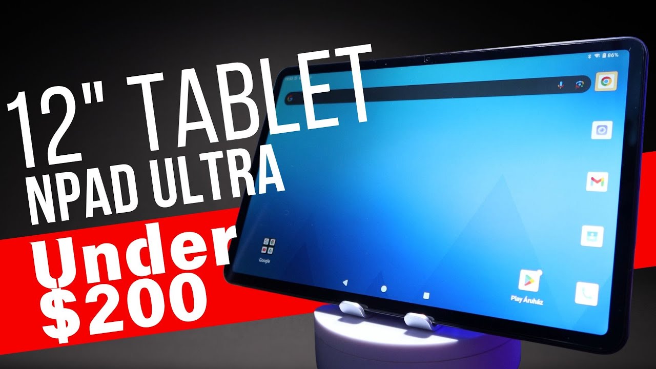 Under $200 - N-One Npad Ultra tablet test - English dubbing - YouTube