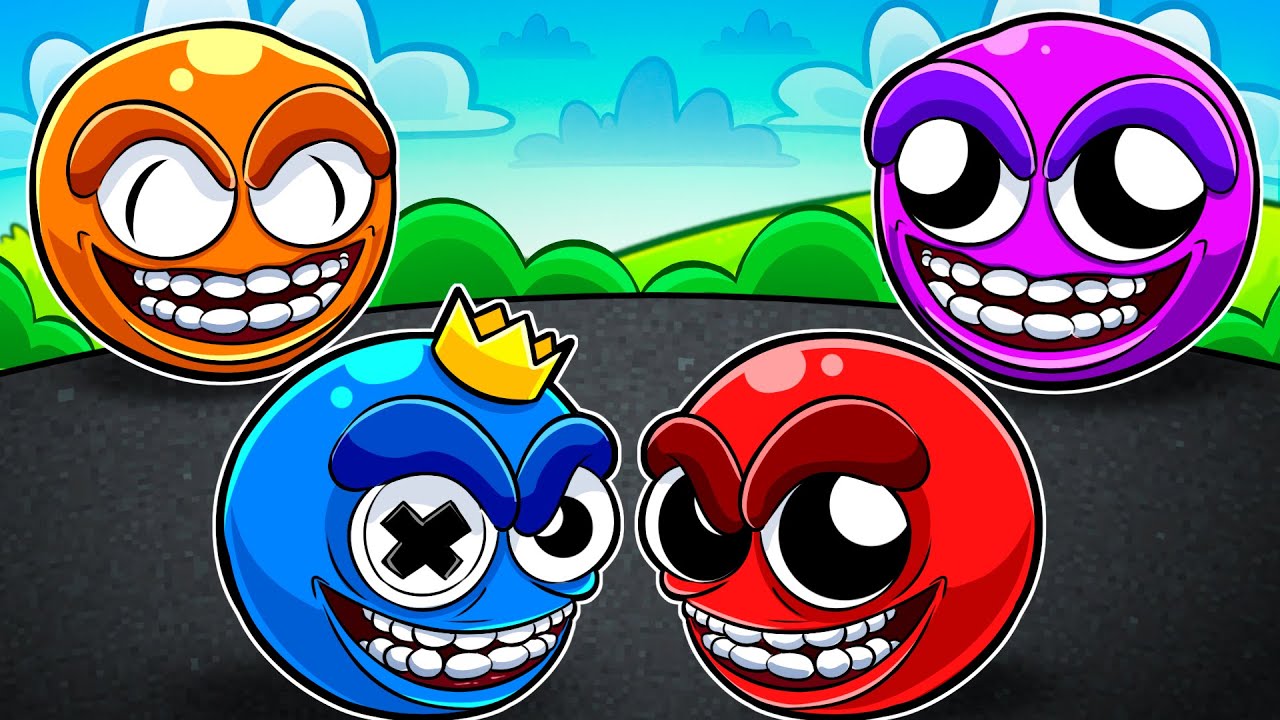 RAINBOW GIANT EVIL FACES! (New GEF Update) - YouTube