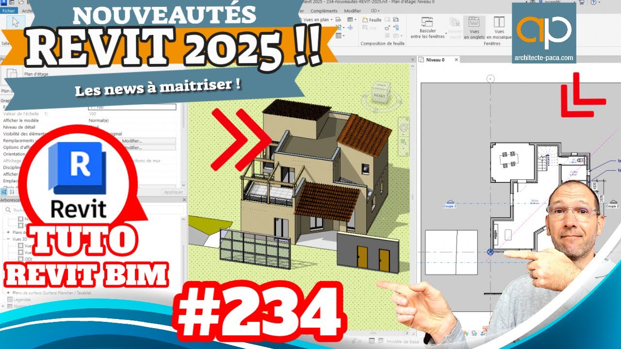 Nouveautés REVIT 2025 - Tuto Gratuit sur REVIT en Français | Posez vos ...