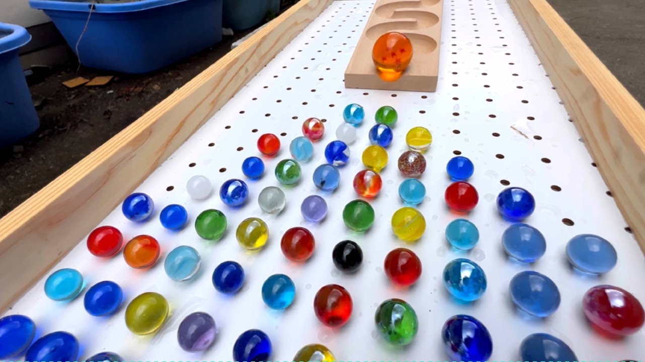 Marble Run ☆ HABA Slope & Handmade Wooden DIY & Marble & Wooden Ball ...