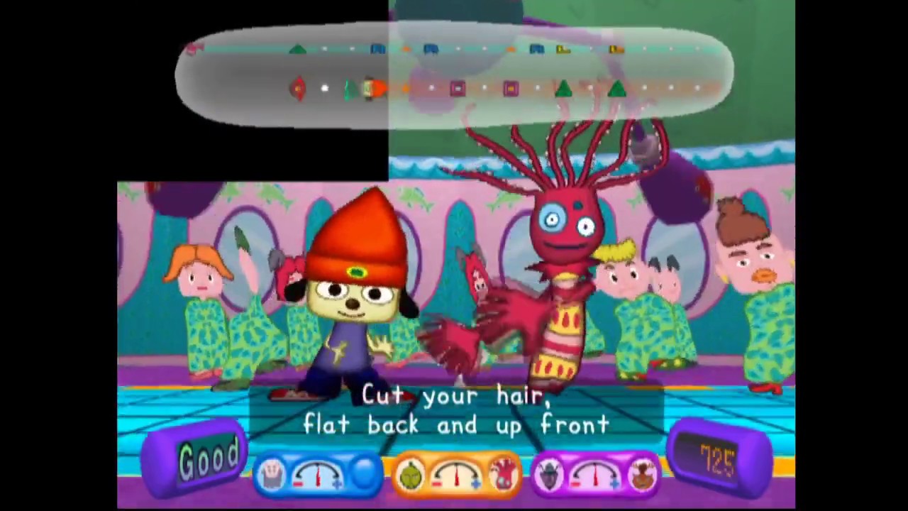 PaRappa The Rapper 2: Stage 5 - YouTube