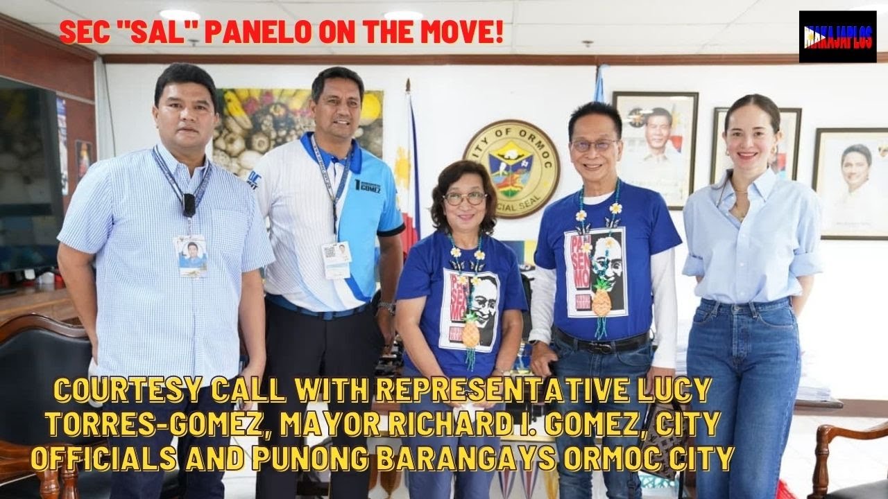 Interview with Atty. Salvador Panelo During his Courtesy at Ormoc City ...