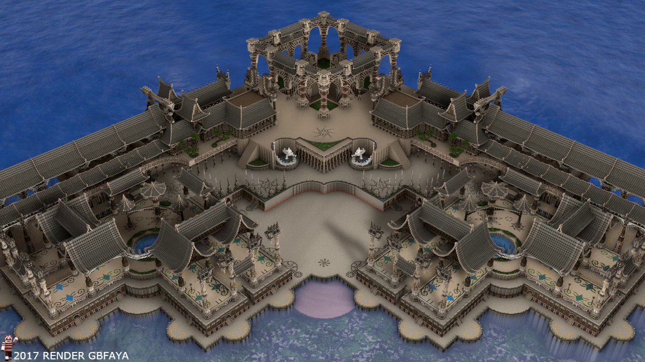 기본옵션 마인크래프트 랜더링 스피드아트(easy C4D Basic rendering for Minecraft speed art ...