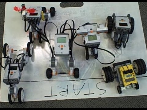 WHS Robotics ~ Summer Academy ~ Robotic Drag Racing - YouTube