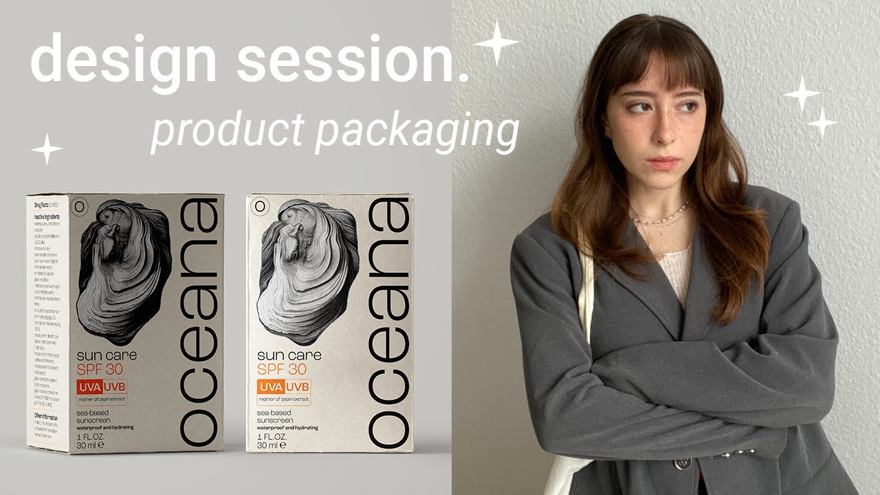 design session (01) ! let’s make product packaging ☆ - YouTube