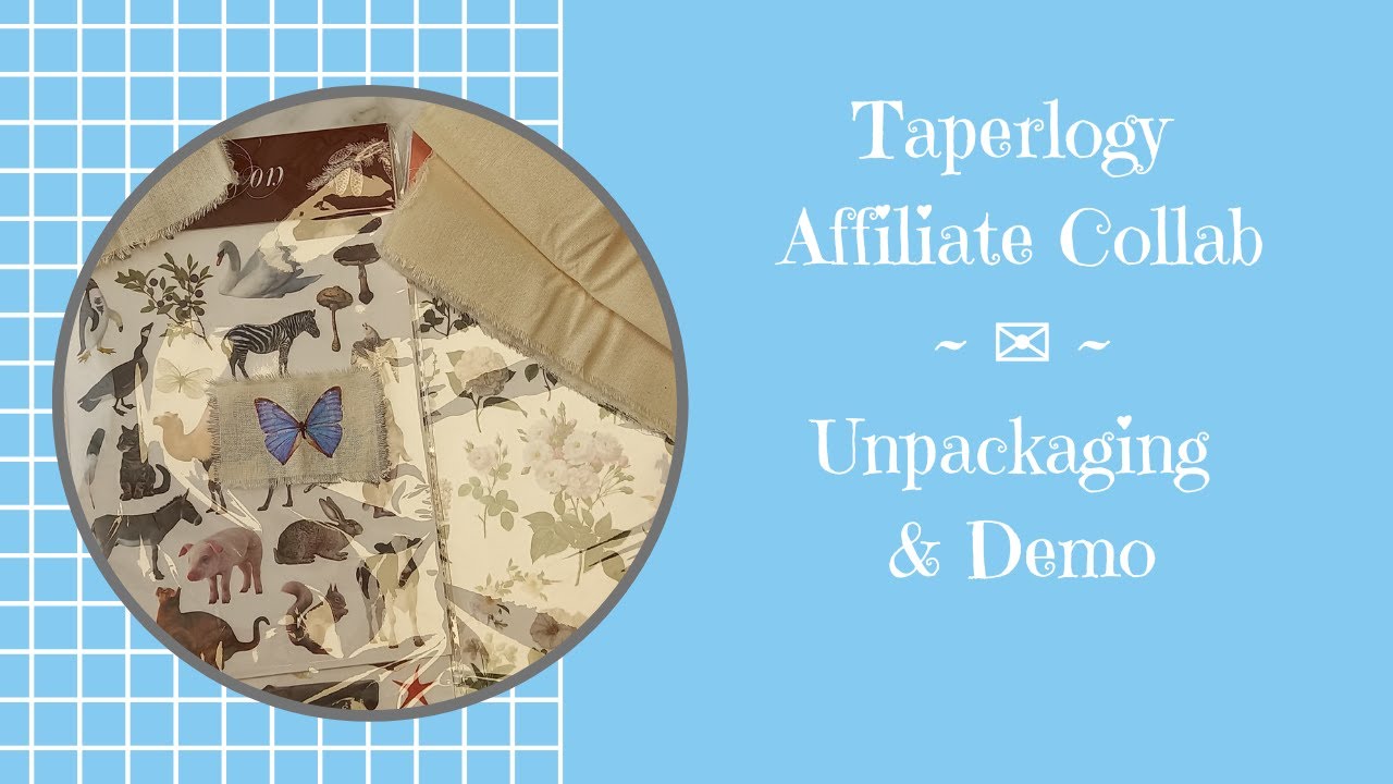 Rub-on Stickers Demo | #TAPERLOGY Affiliate Collaboration - YouTube