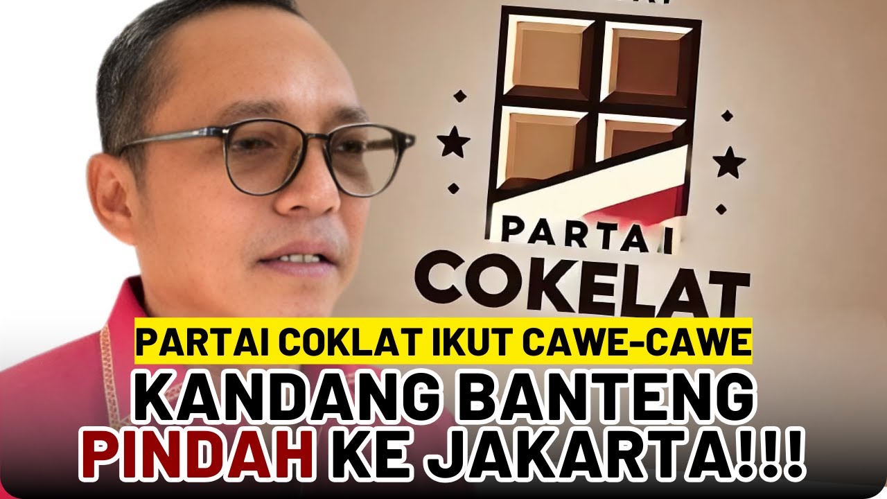 PARTAI COKLAT CAWE-CAWE, KANDANG BANTENG PINDAH KE JAKARTA!! - YouTube