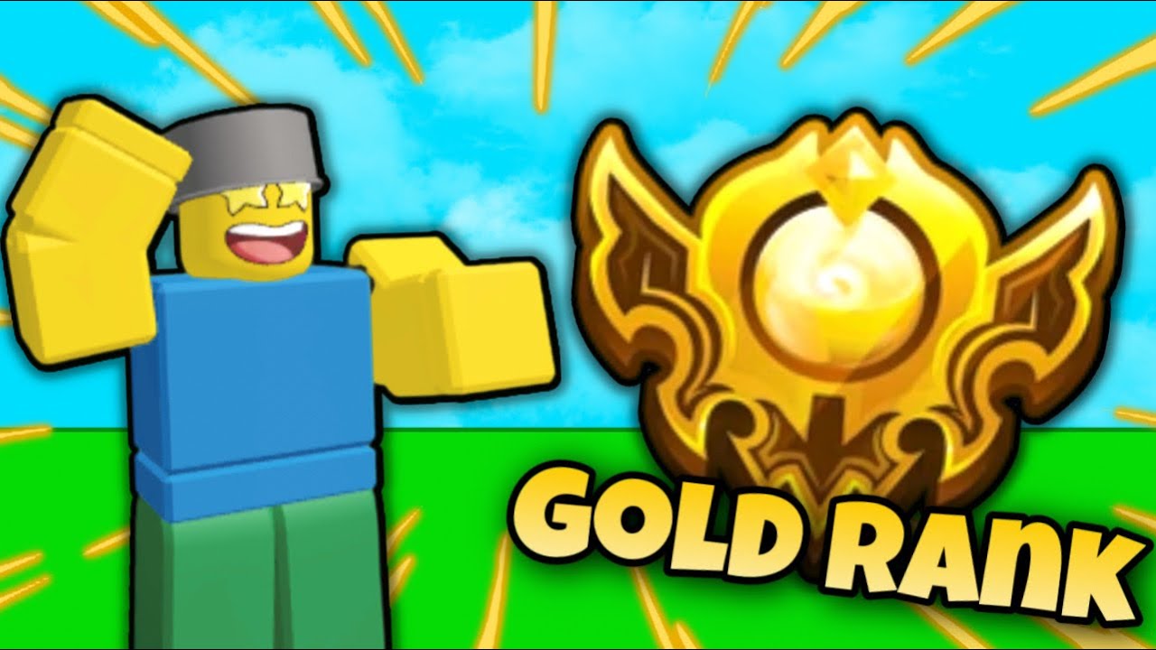 Solo Queueing Ranked (Pt. 3) | I got gold rank!! | Roblox Bedwars - YouTube