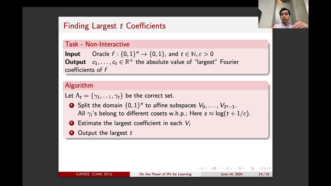 STOC24 6 C 4 On the Power of Interactive Proofs for Learning - YouTube