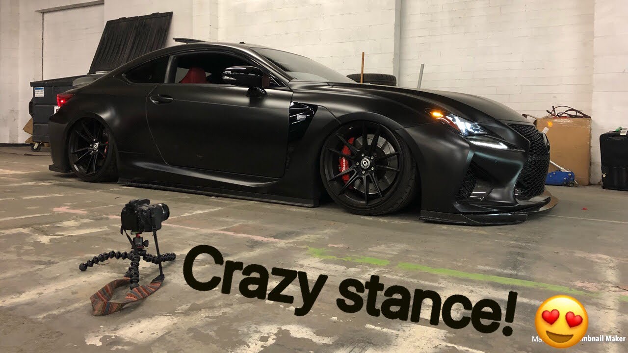 Lexus RCF on BAGS! Finally fixed! - YouTube