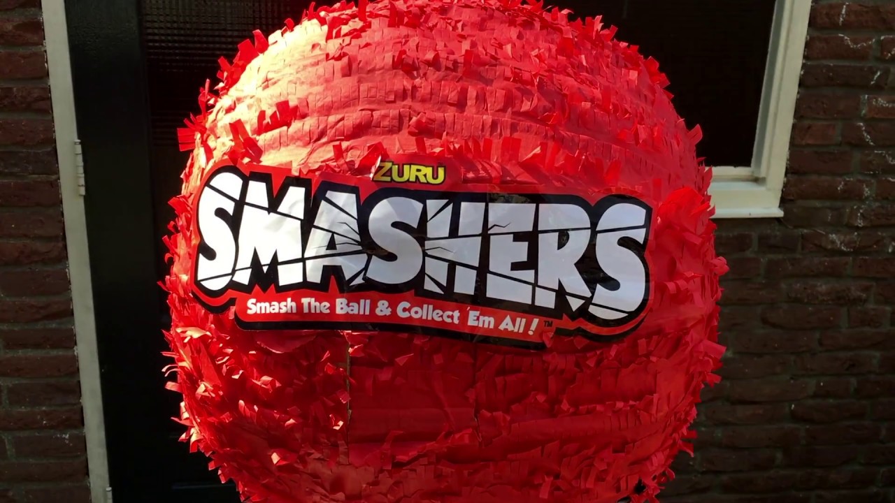 Zuru Smashers Pinata - We maken de Bal stuk! - YouTube