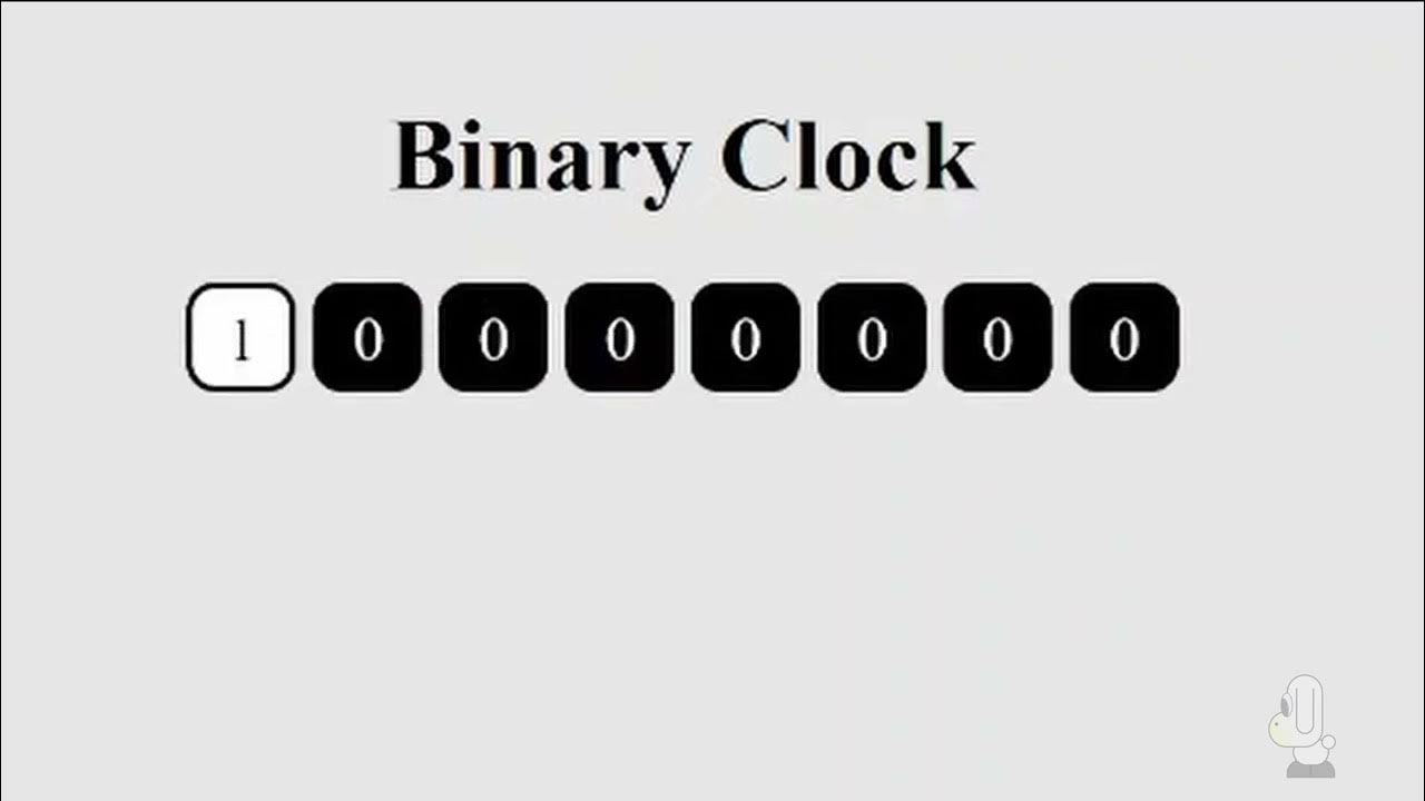 Pure CSS Binary Clock - YouTube