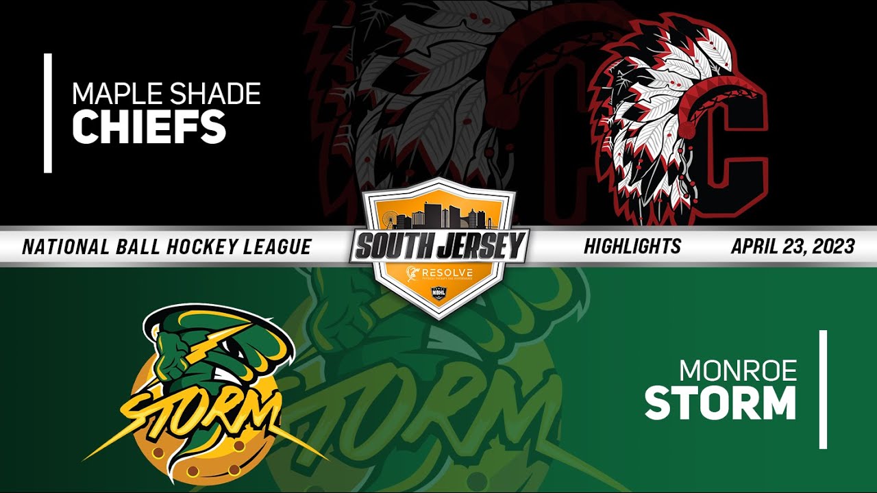 NBHL South Jersey Tier 2: Maple Shade Chiefs vs Monroe Storm Highlights ...