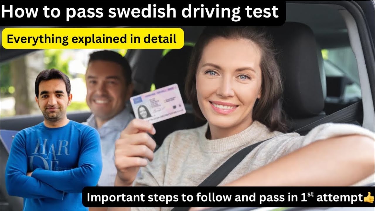 How to pass Swedish driving license? - YouTube