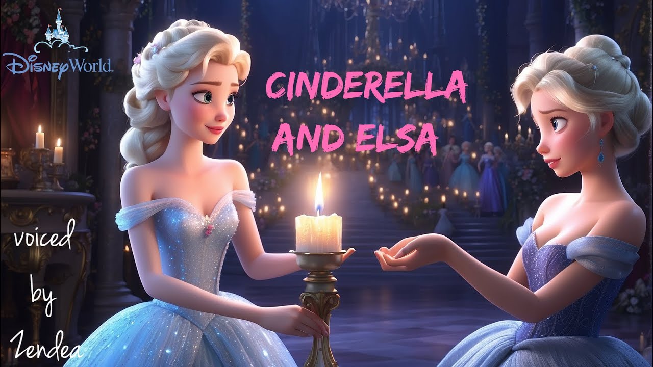 Frozen. Cinderella and Elsa Enchanting Christmas Decoration - YouTube