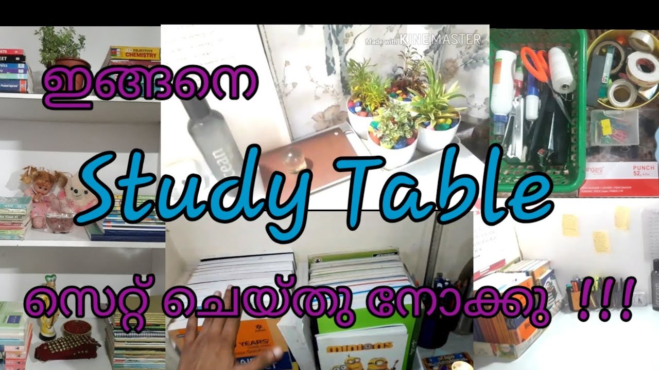 Desk tour/Study table/How to arrange your study table/Sand's paper ...