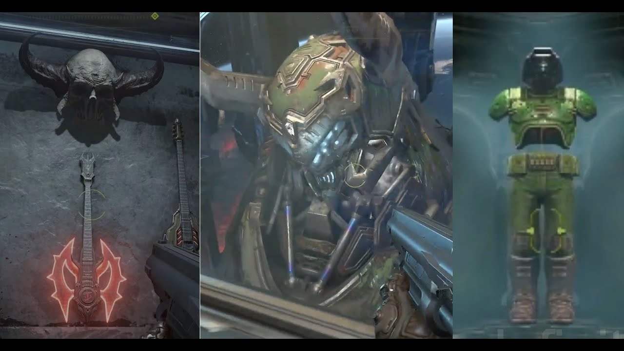 Doom Eternal TOP 10 Slayer Cave Details and features - YouTube