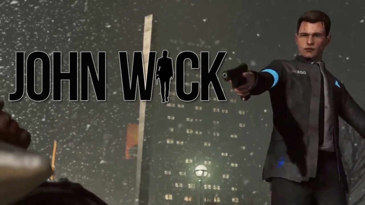 [Detroit: Become Human] Connor Fight sequence(John Wick Style)/[디트로이트 ...