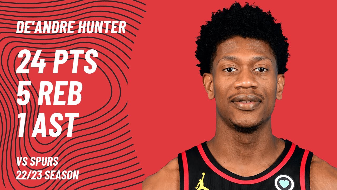 De'Andre Hunter vs San Antonio Spurs | Feb 11, 2023 - YouTube