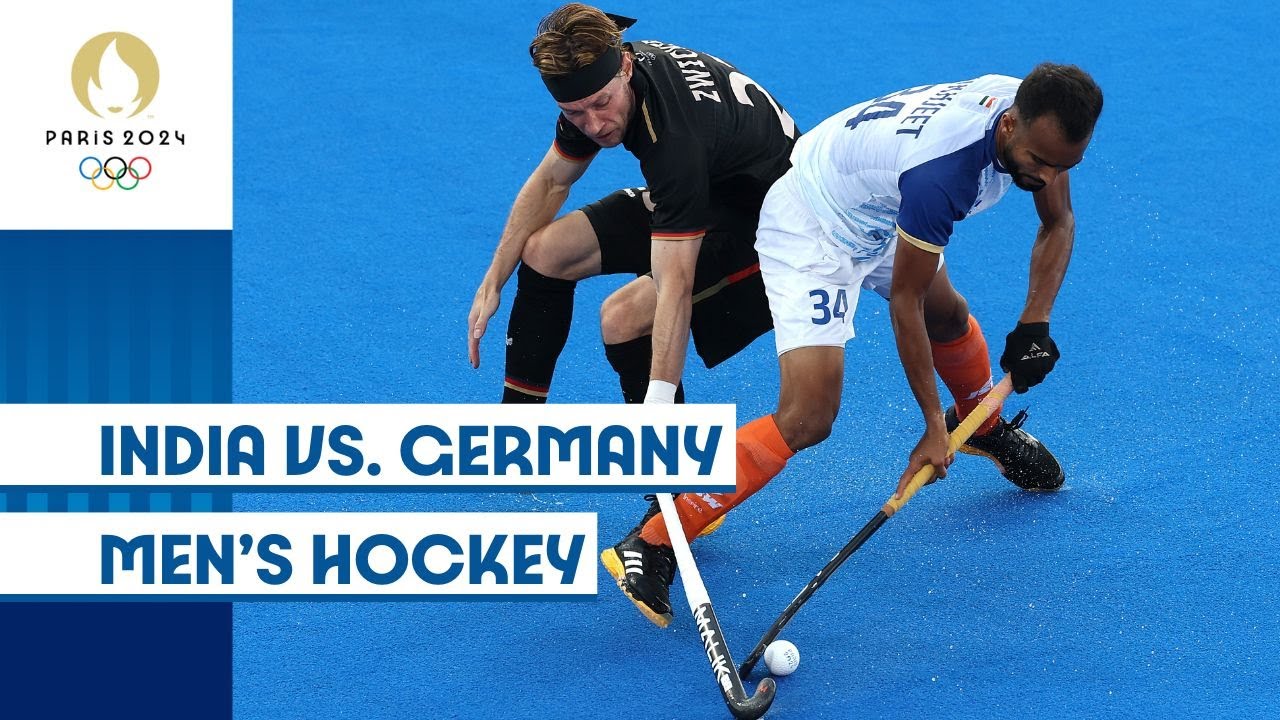 🇮🇳 India vs. Germany 🇩🇪 | Men's Hockey | #Paris2024 Highlights - YouTube