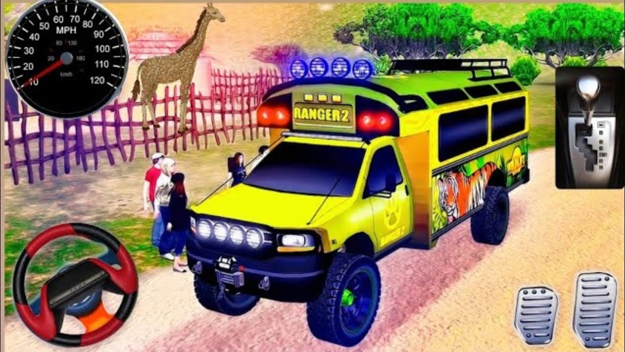 Zoo Bus Animals Driver 3D - School BusSimulator Driving - Android ...