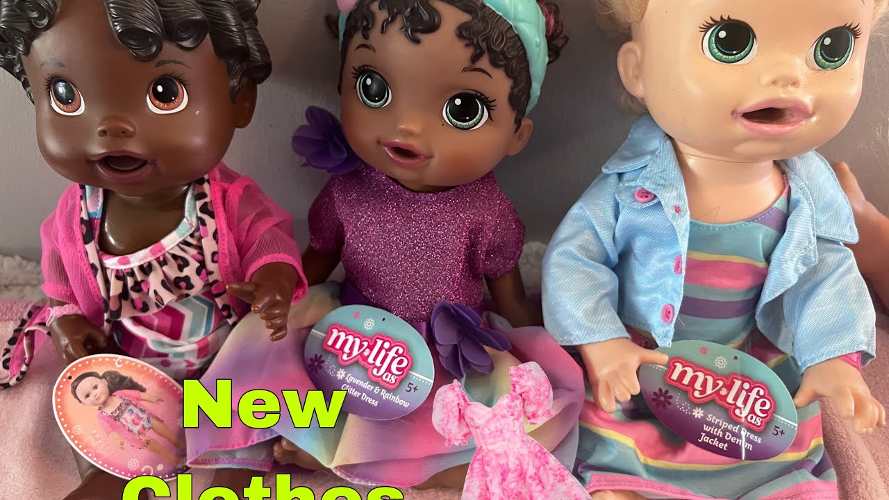 Baby Alive New My life As Clothing Haul. Cute new clothes 👗 - YouTube