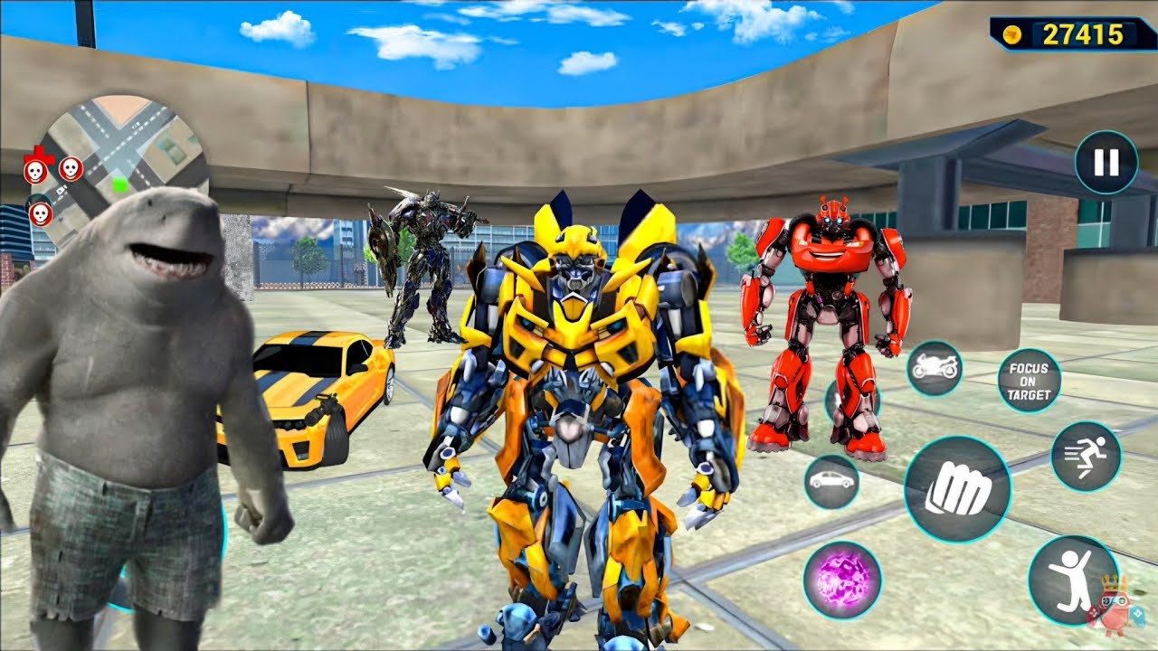 Bumblebee Robot Car Transformer Game #19 | Optimus Prime Career Mode ...