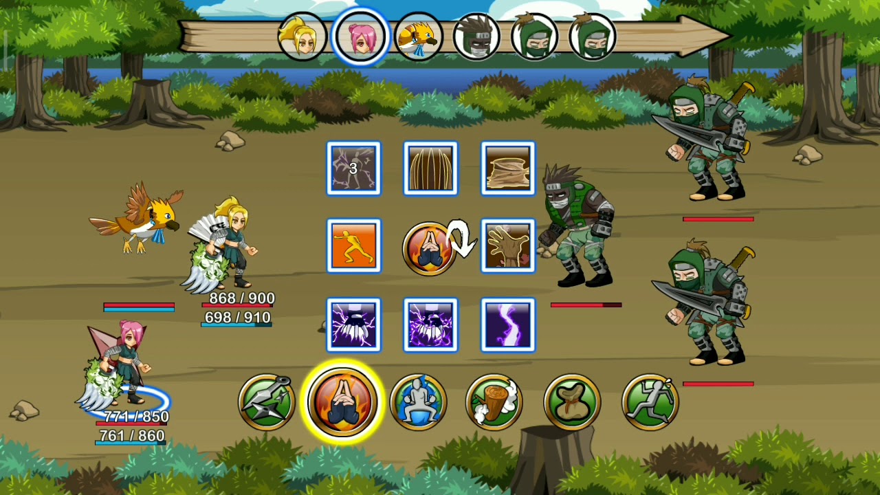 Ninja Saga Gameplay#5| Episode 5 : Collecting - YouTube