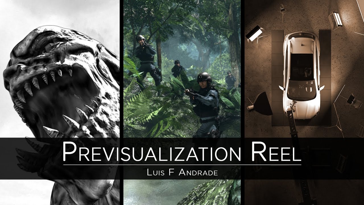 Previs REEL (2019) | Luis F Andrade | VISUALIZATION - YouTube