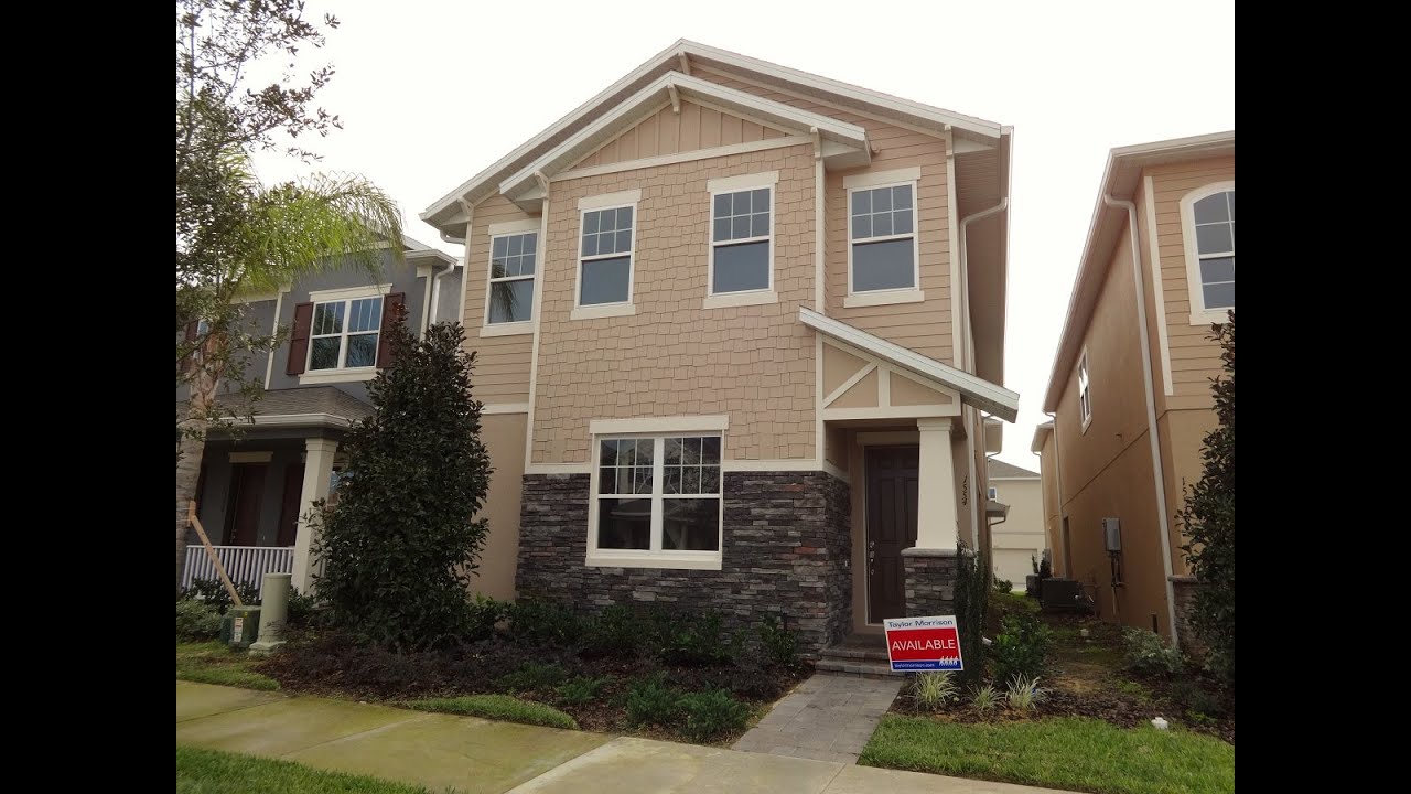 Cove at Hamlin - Butler Inventory Model - Winter Garden New Homes - YouTube