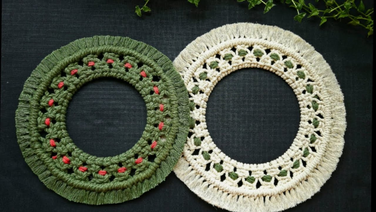 Easy to Make Macramé Wreath | DIY | Step by Step Tutorial - YouTube