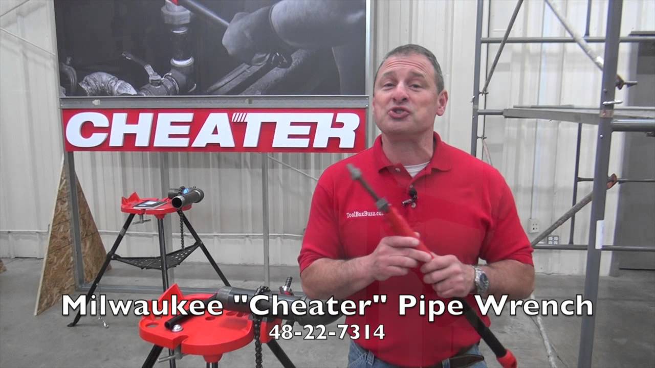 Milwaukee "Cheater" Pipe Wrench Preview - YouTube