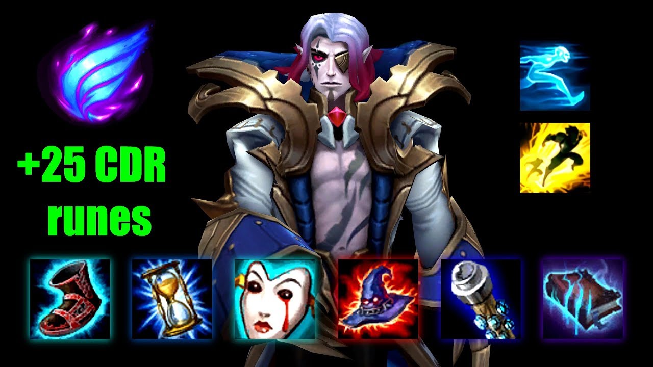 Rock3tt - Full Vladimir Gameplay Preseason 9 | Runes and Build | League ...