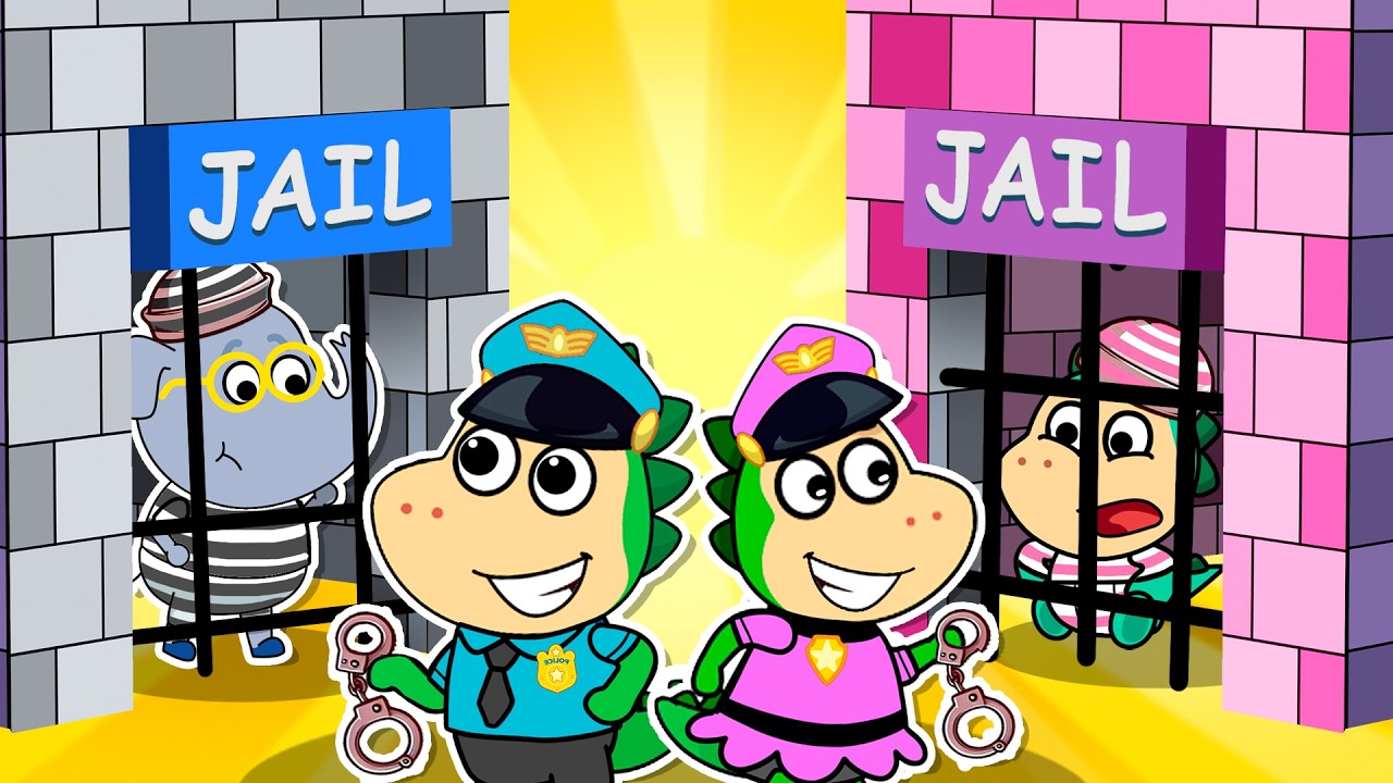 🏰💖Pink or Black 🏢🖤?! Spike vs. Sparkle’s Coolest Jail! Stories for Kids ...