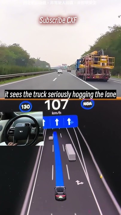 Li Auto OTA 7 0 NOA Highway Driving Ridiculously Smooth! - YouTube