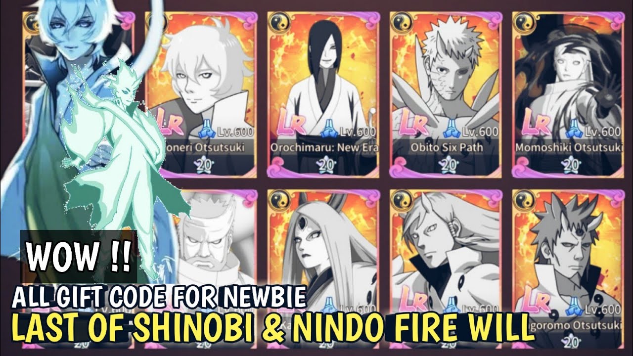 buruan masukin sebelum expired !! gift code newbie game last of shinobi ...