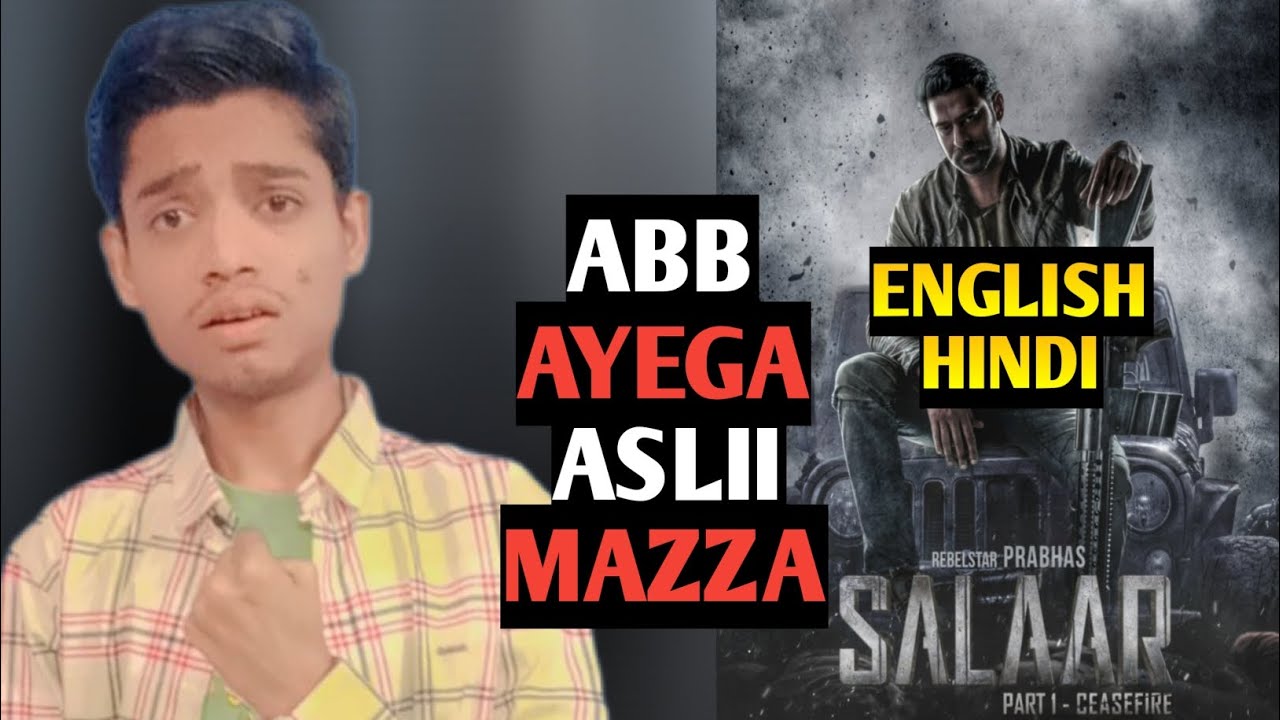 Salaar Officially ENGLISH Version Release in NETFLIX | Salaar HINDI ...