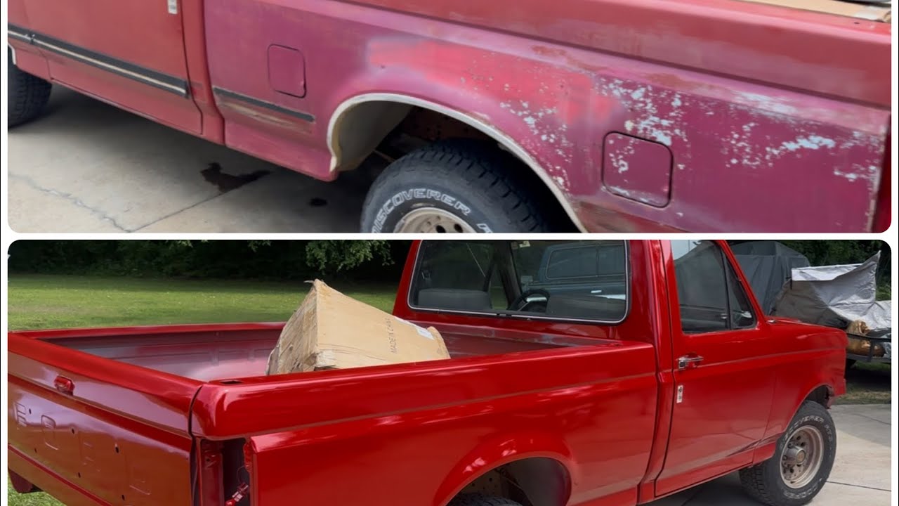 1989 ford f150 mini restoration - YouTube