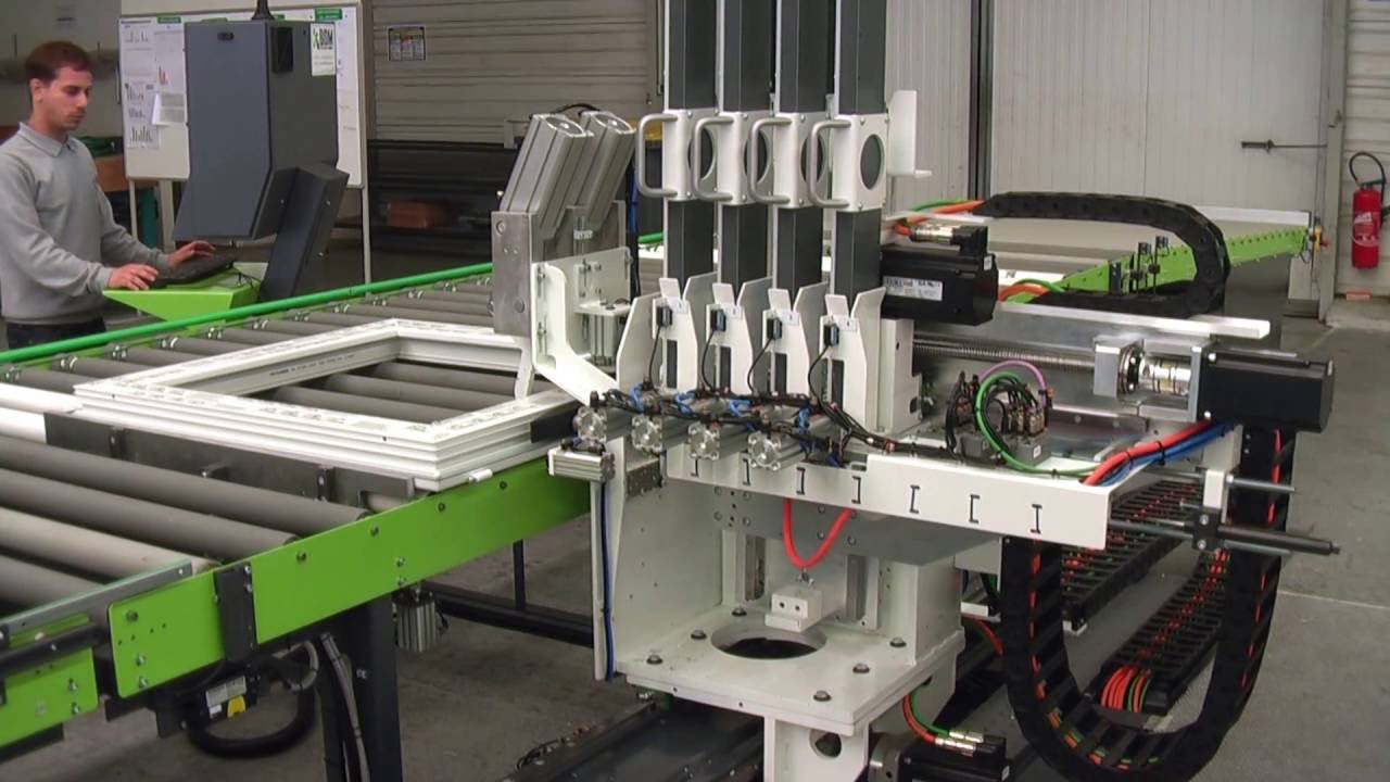 BDM - BJM DUBUS Machines - Posiflex 1000 - YouTube