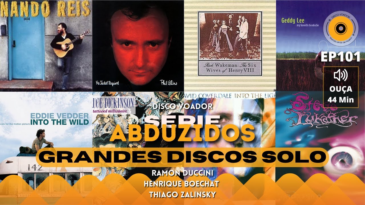 Grandes Discos Solo | Disco Voador | Série Abduzidos | EP101 - YouTube