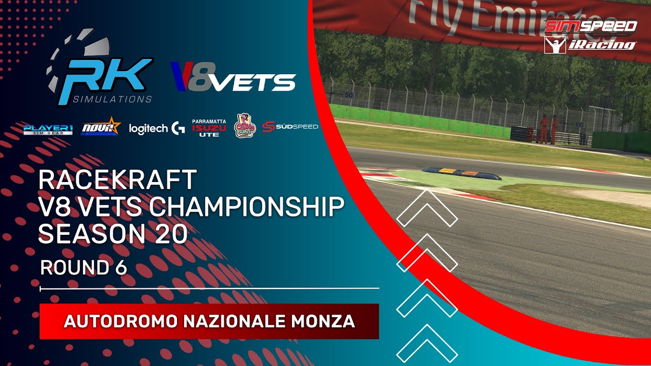 iRacing // RaceKraft V8 Vets Championship // Season 20 // Round 6 at ...