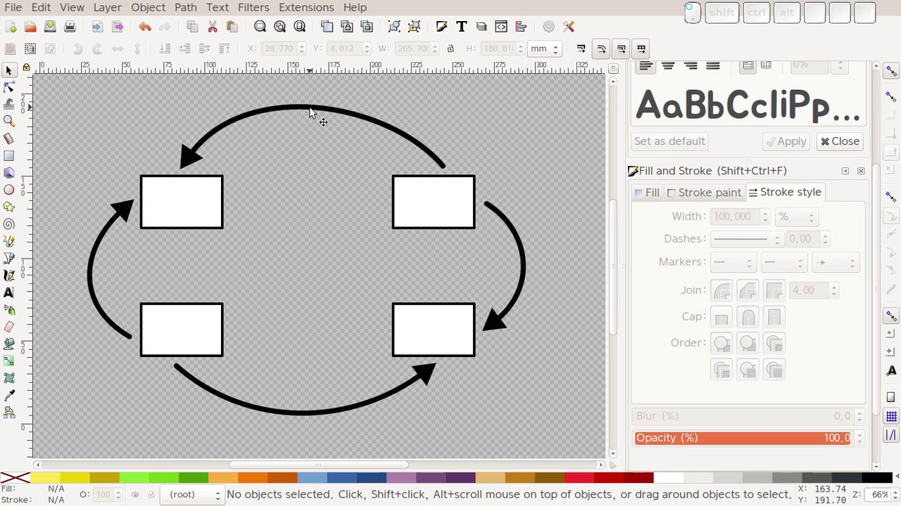 Inkscape tip - change stroke line thickness using scale method - YouTube