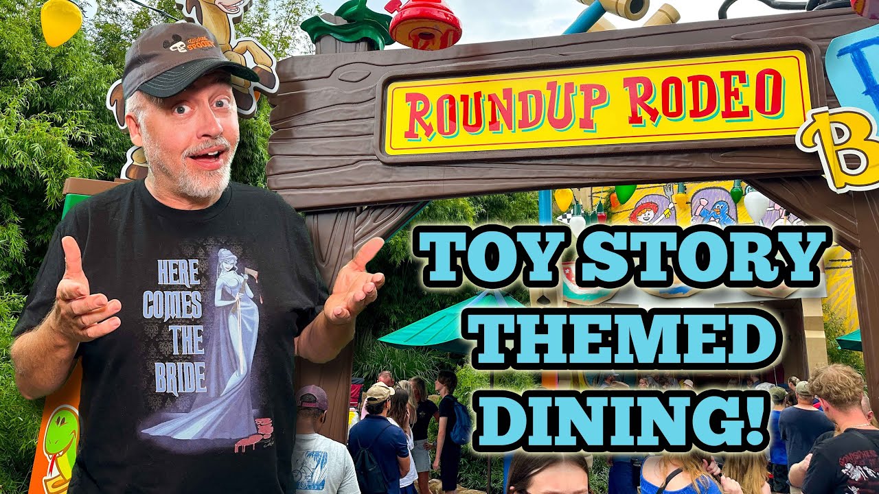 All You Can Eat BBQ! Disney World Toy Story Restaurant Roundup Rodeo ...