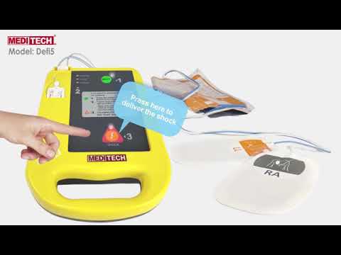 China AED Device, Multi language and have a PC software for data ...