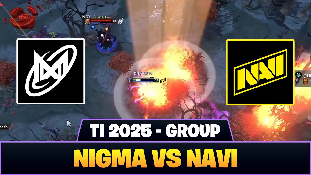 [ID] SUMAIL INVOKER SHOW! NIGMA VS NAVI - THE INTERNATIONAL 2025 TI14 DOTA 2 HIGHLIGHTS - YouTube