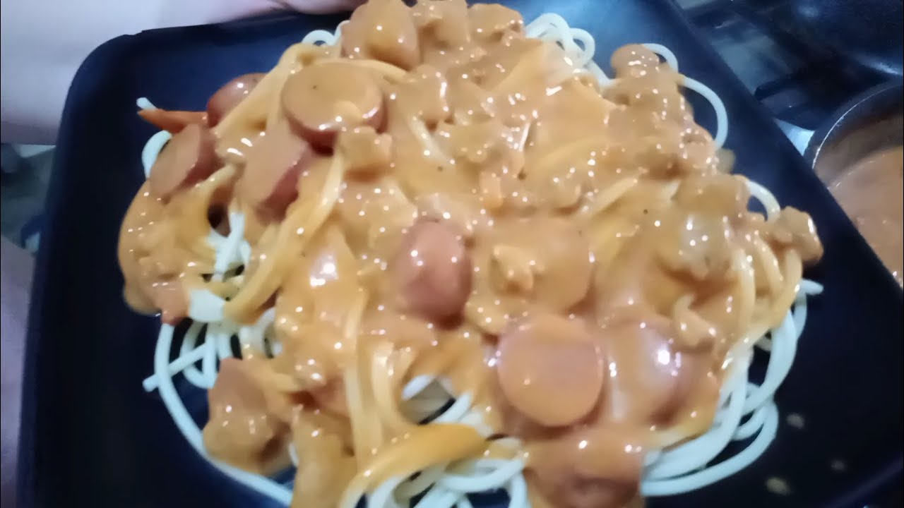 How to cook Orange Spaghetti - YouTube